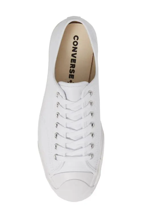 CONVERSE Jack Purcell Ox Low-top Sneakers - White Leather