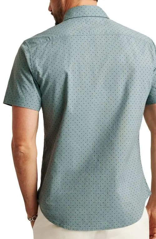 Bonobos Riviera Slim Fit Dot Stretch Short Sleeve Button-up Shirt