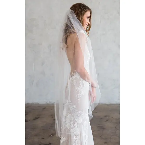 Brides & Hairpins Charlie Tulle Knee Length Veil