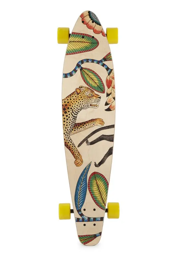 Hermès Multicolor Savana Dance Wood Long Board