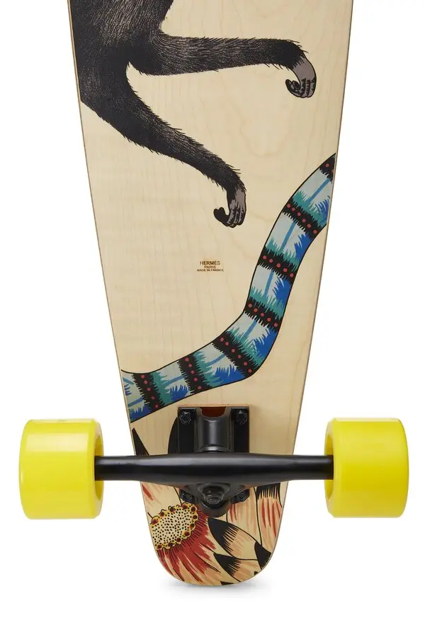 Hermès Multicolor Savana Dance Wood Long Board