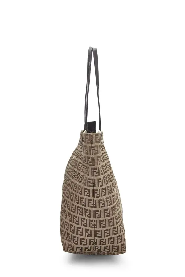 Fendi Zucchino Roll Tote Bag