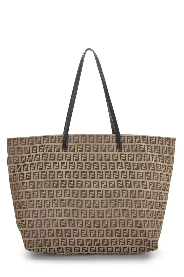 Fendi Zucchino Roll Tote Bag