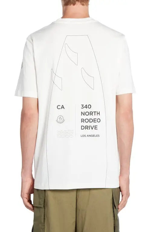 Moncler Rodeo Drive Graphic T-shirt