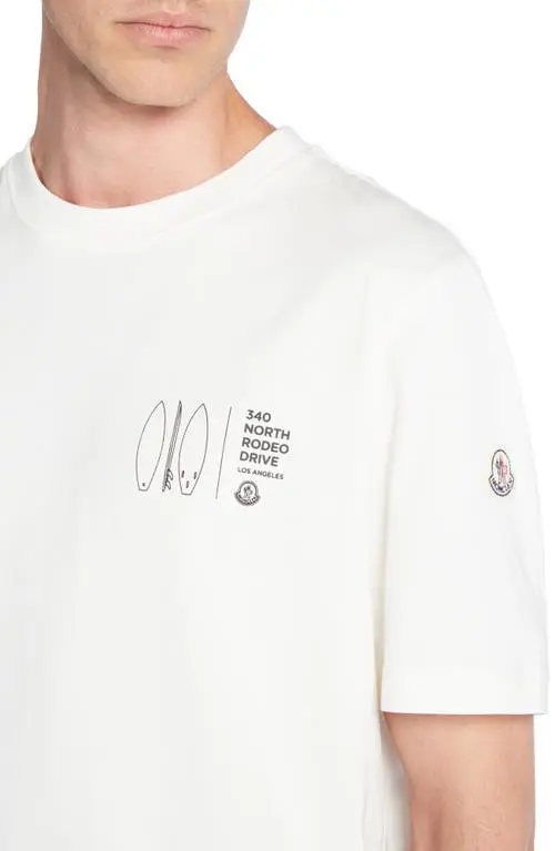 Moncler Rodeo Drive Graphic T-shirt