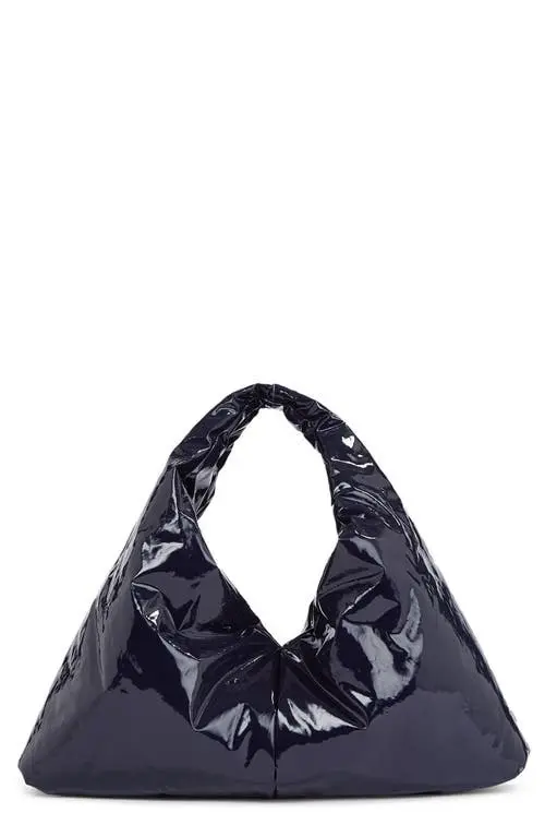 KASSL EDITIONS Lacquered Hobo - Navy