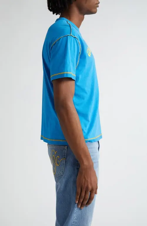 Stockholm Surfboard Club Box Organic Cotton Graphic T-Shirt In