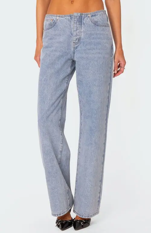 EDIKTED Relaxed Wide Leg Jeans