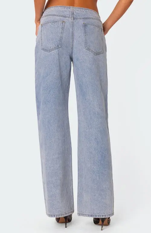 EDIKTED Relaxed Wide Leg Jeans