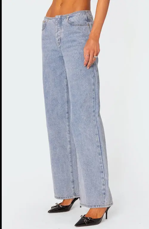 EDIKTED Relaxed Wide Leg Jeans