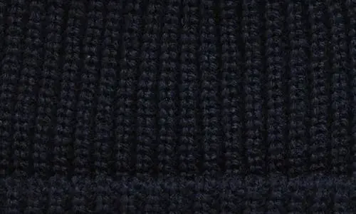 NOAH Core Logo Beanie - Navy