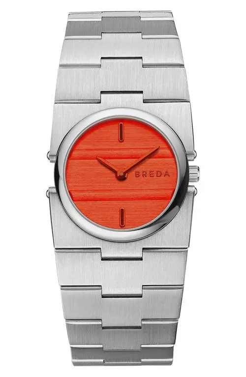 BREDA Sync Bracelet Watch - Stainless Steel