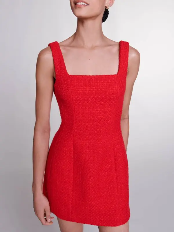 Maje Short Tweed Dress