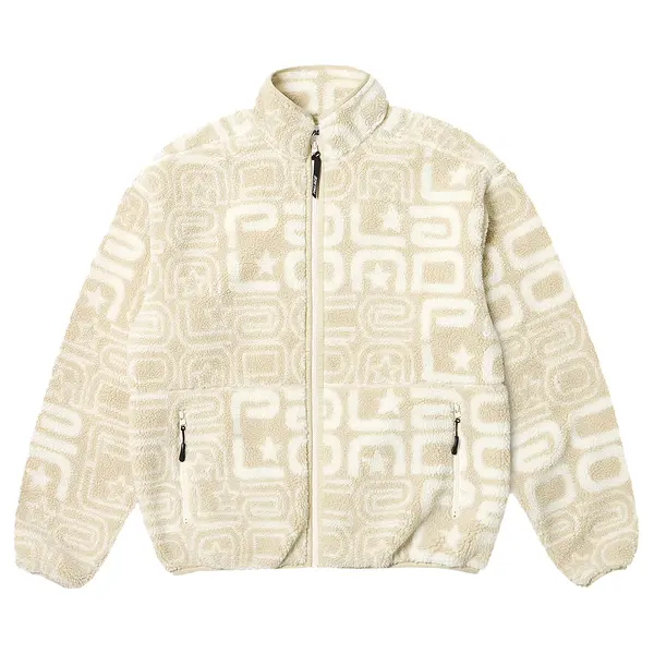PALACE Joyrex Fleece Jacket - Grey