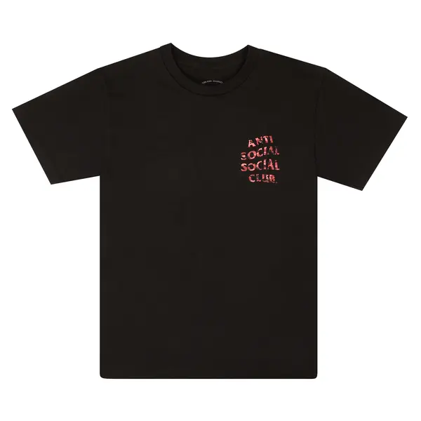 ANTI SOCIAL SOCIAL CLUB Wild Life" Short-sleeve T-shirt - Black