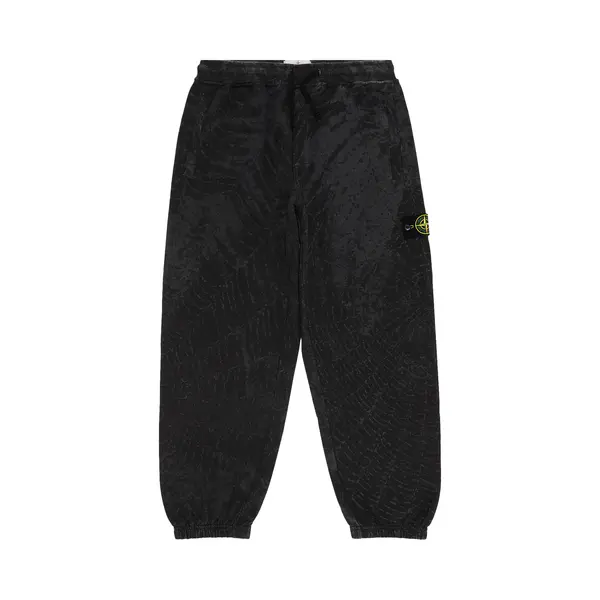 Supreme X Stone Island Sweatpant - Black