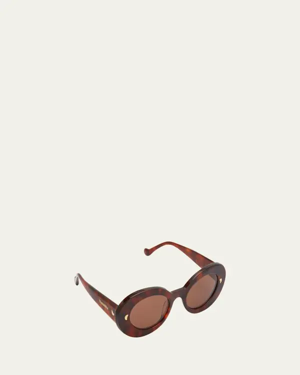 Nanushka - Nanushka Giva Oval Sunglasses