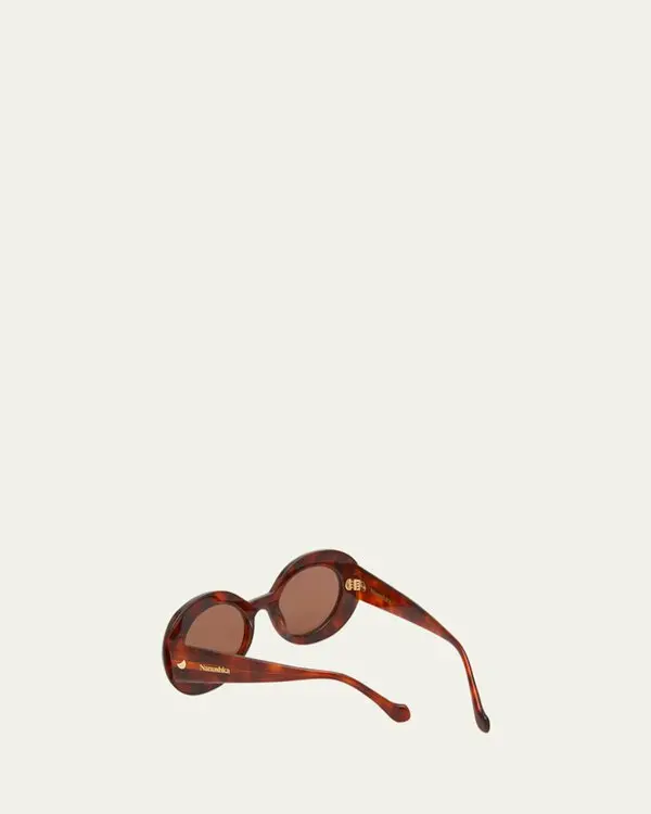 Nanushka - Nanushka Giva Oval Sunglasses
