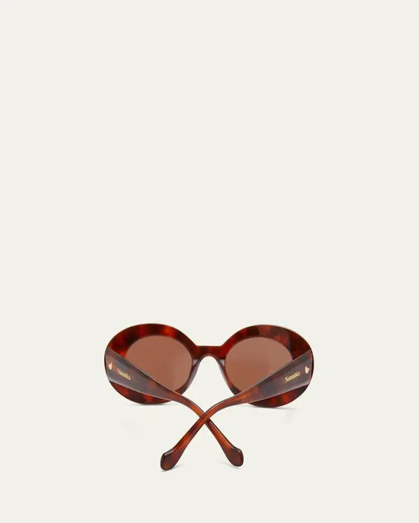 Nanushka - Nanushka Giva Oval Sunglasses