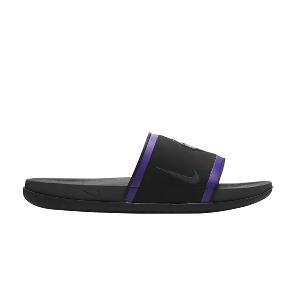 Nike Nfl X Offcourt Slide ‘minnesota Vikings 2022 - Black