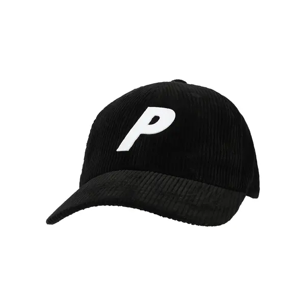 PALACE Corduroy 6-panel Cap - Black