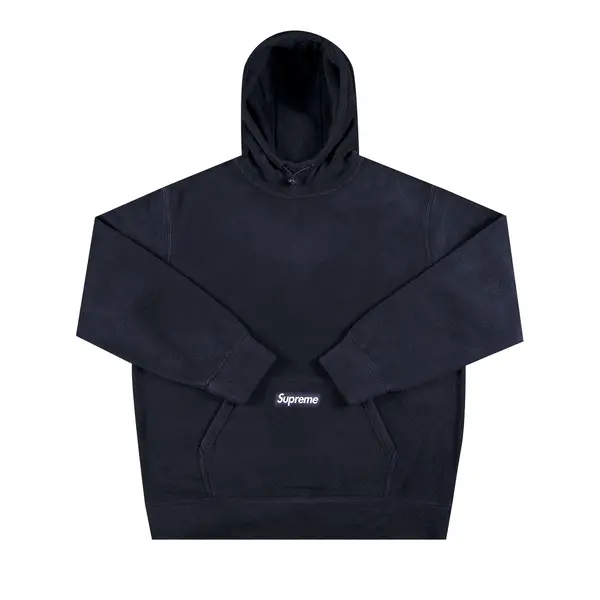 Supreme Polartec Hooded Sweatshirt - Blue