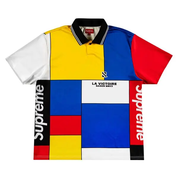Supreme Colorblocked Soccer Polo - Multicolor