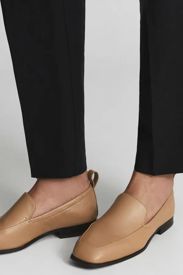 REISS Ainsley Leather Loafers