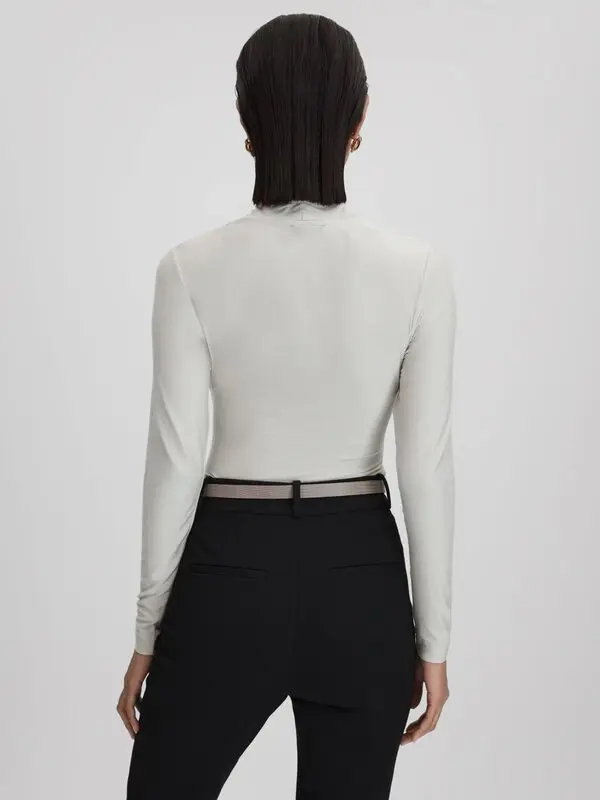 REISS Mara Wrap Top