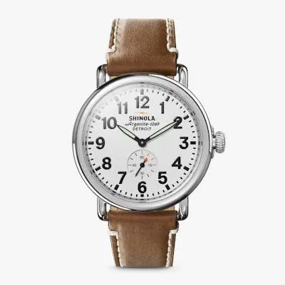 Shinola The Runwell 41mm Watch - White