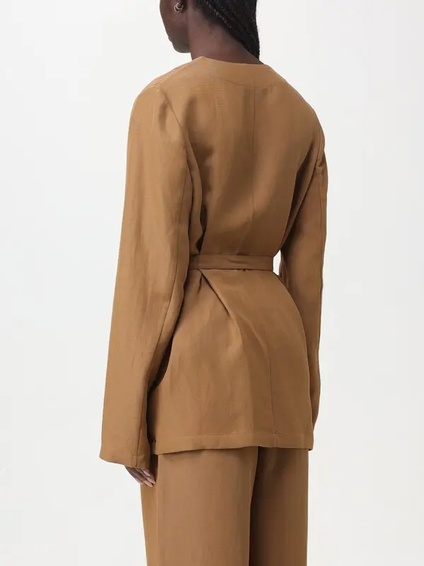 Fabiana Filippi Belted Jacket - Sand