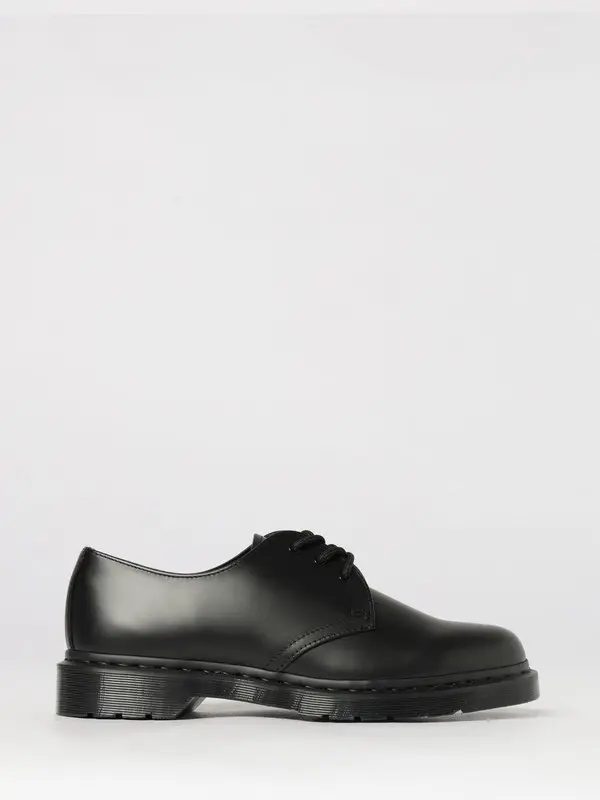 Dr. Martens Leather Derby Shoes - Black