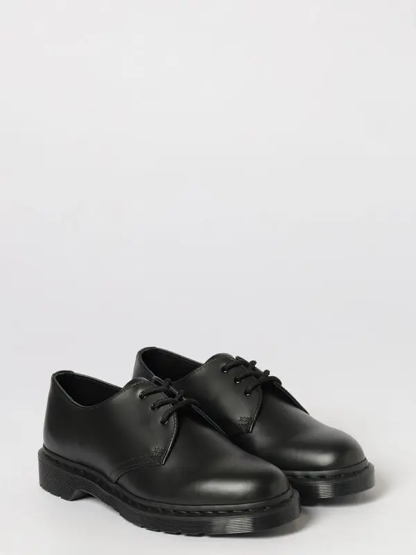Dr. Martens Leather Derby Shoes - Black