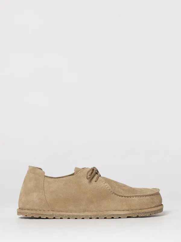 BIRKENSTOCK Suede Brogue Shoes - Grey