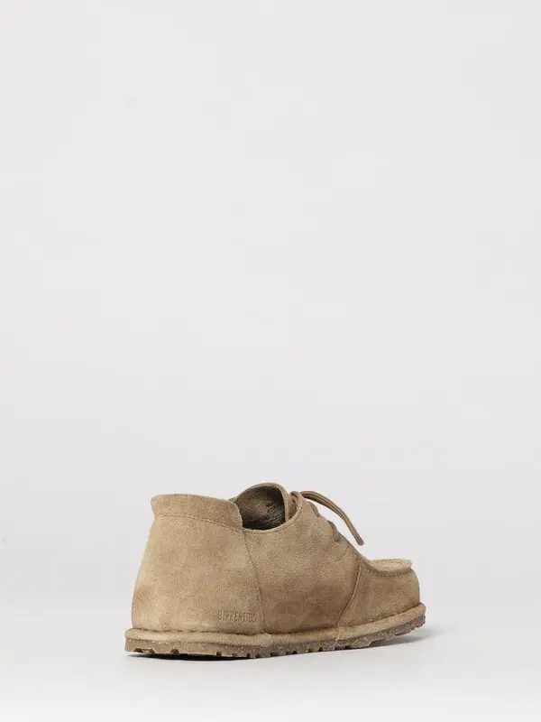 BIRKENSTOCK Suede Brogue Shoes - Grey