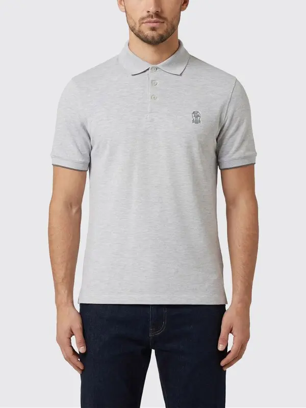 Brunello Cucinelli Polo Shirt - Pearl