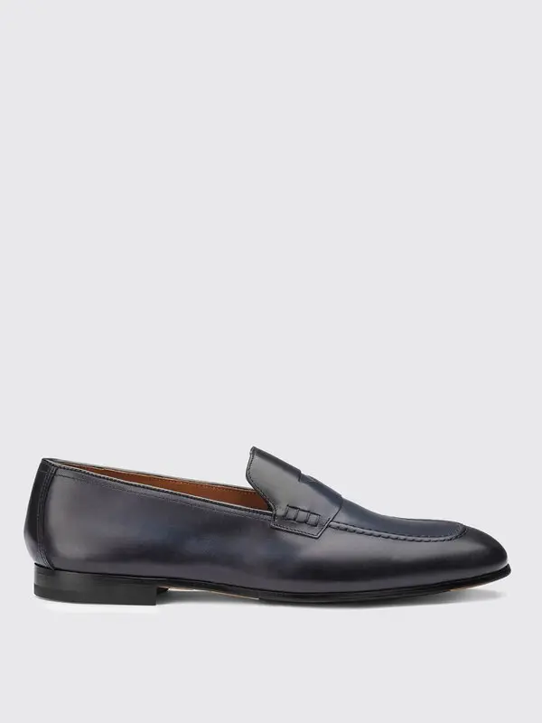 DOUCAL'S Penny Loafers - Blue