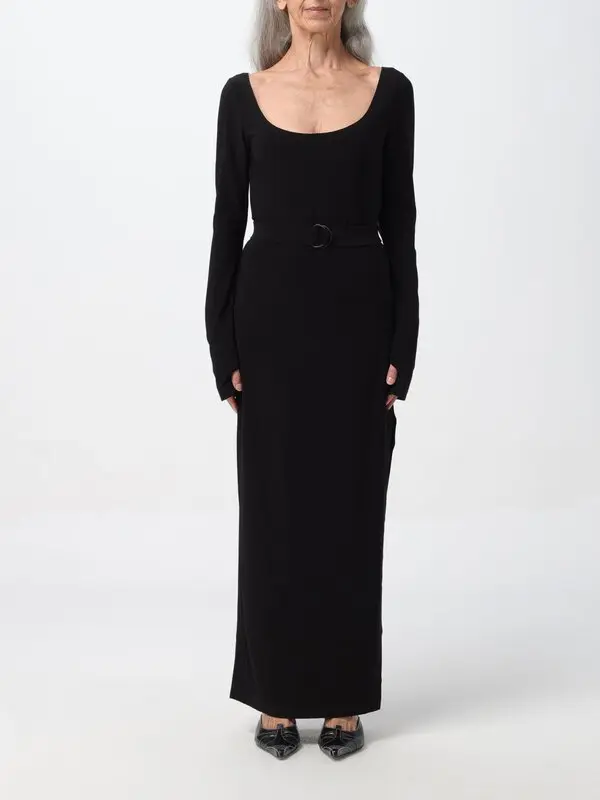 Norma Kamali Maxi Dress With Belt