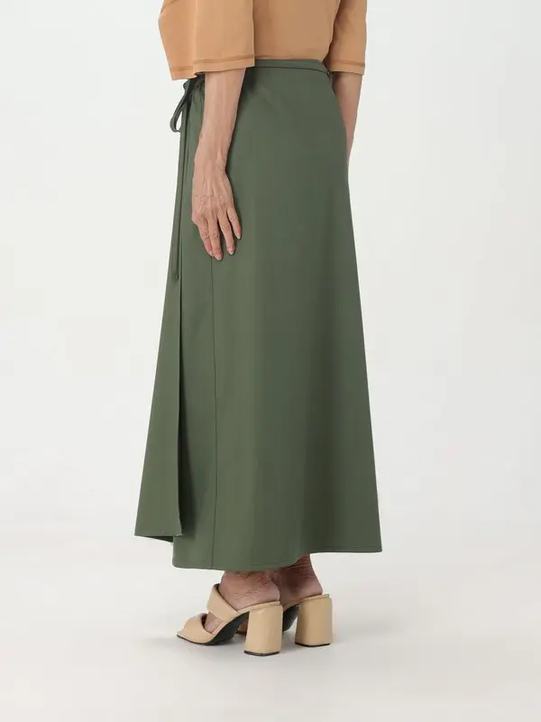 LEMAIRE Wrap Skirt - Bottle Green