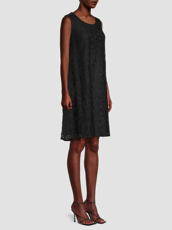 Caroline Rose Lace Tank A-line Dress