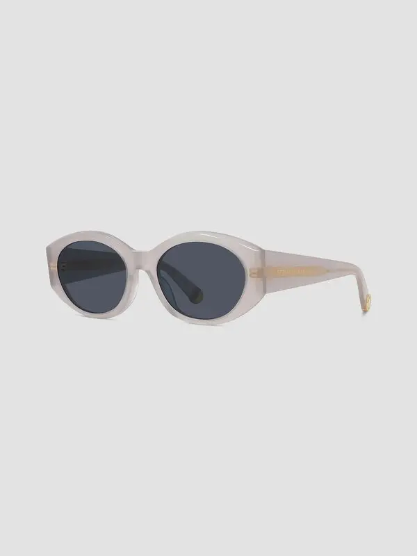 Stella McCartney Oval 54mm Acetate Sunglasses