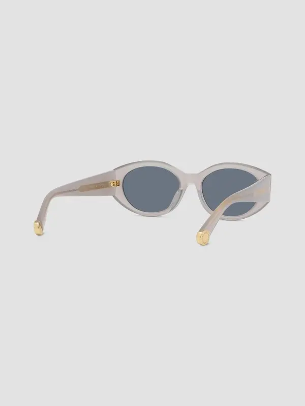 Stella McCartney Oval 54mm Acetate Sunglasses
