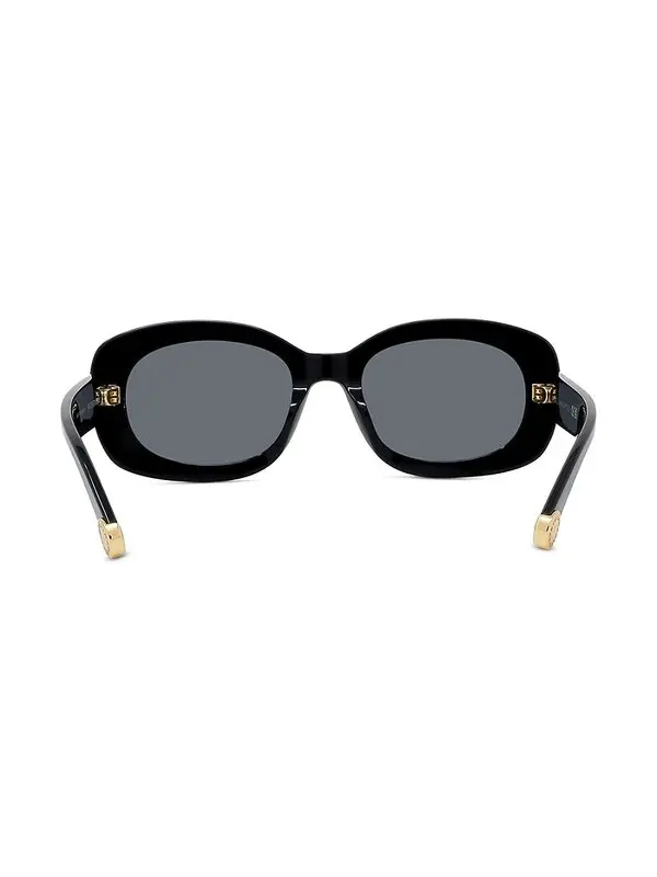 Stella McCartney Square Shiny 52mm Sunglasses