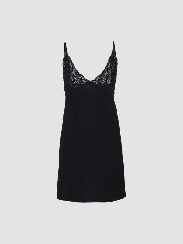 Natori Feathers Essentials Chemise - Black
