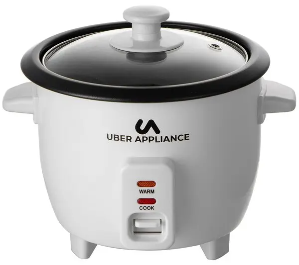 UBER APPLIANCE S 6 Cup Rapid Rice Cooker W/ Keep Warm Function - One-color