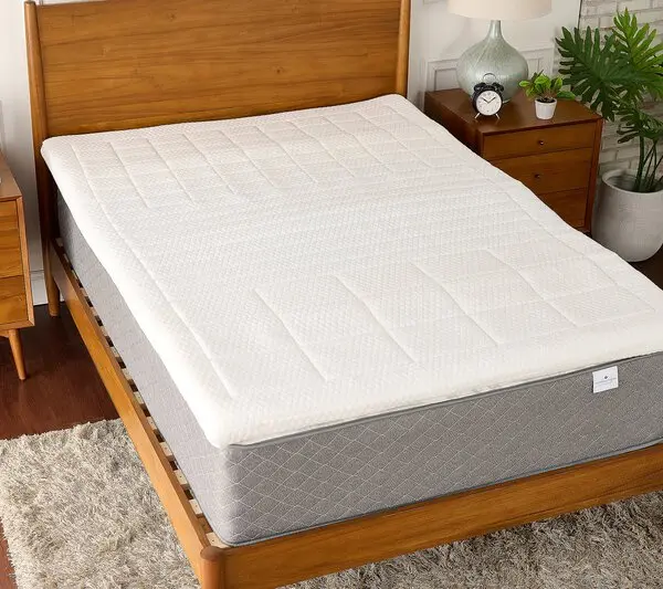 NORTHERN NIGHTS As Is 3' Zoned Memory Foam Mattress Topper - One-color