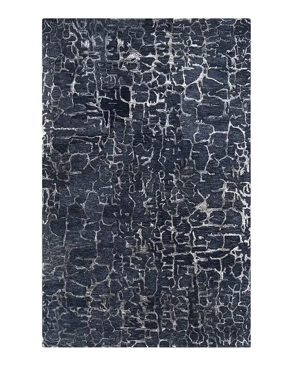 SURYA Banshee Area Rug, 2' X 3 - Navy/denim