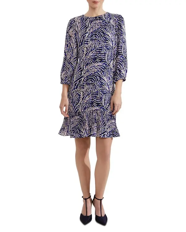 HOBBS LONDON Lilith Printed Dress
