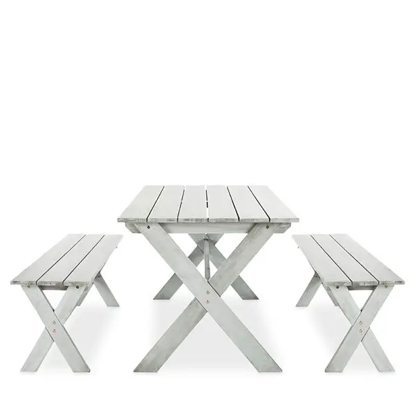 SAFAVIEH Marina 3-piece Outdoor Set - Gray Wash