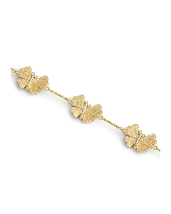 ANABEL ARAM Butterfly Station Bracelet
